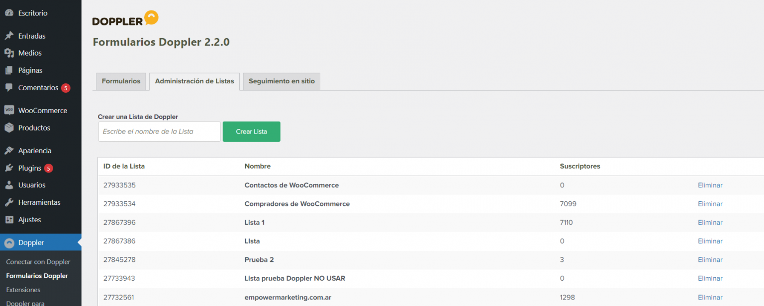 Cómo integrar Doppler con tu tienda de WooCommerce - Doppler Help Center