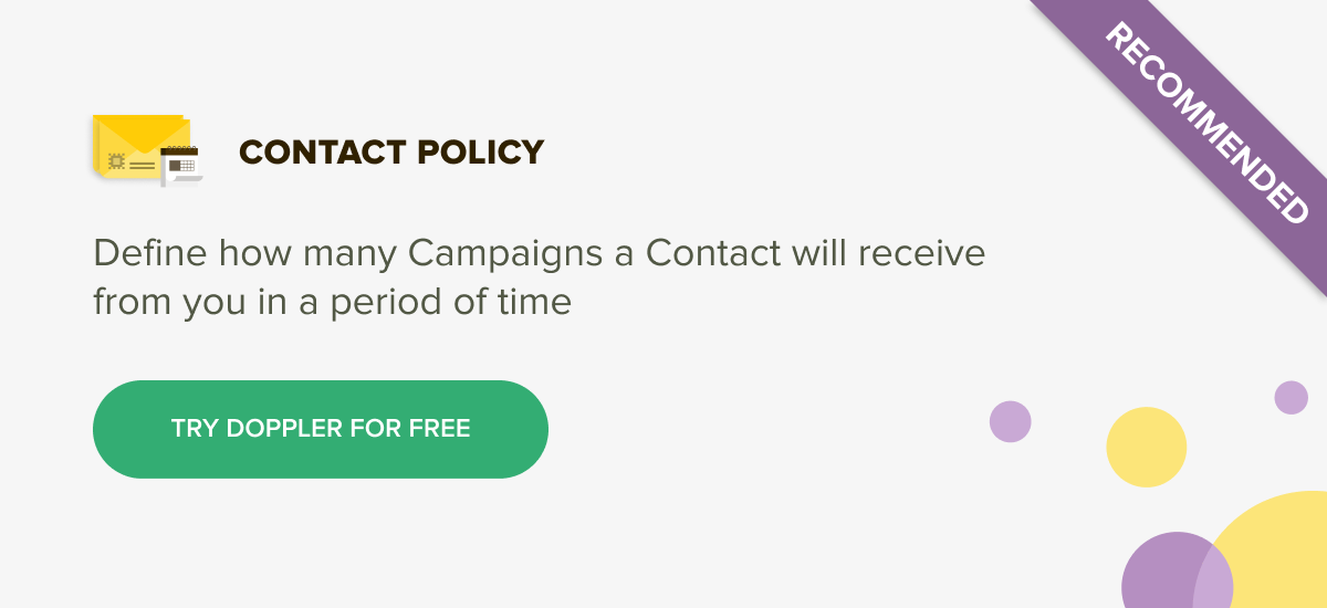 Contact Policy: what is and how to configure it - Doppler Help Center
