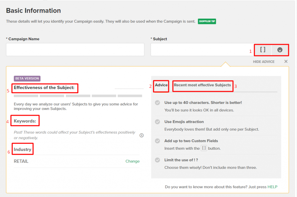 Smart Subject module: features to improve its effectiveness - Doppler ...